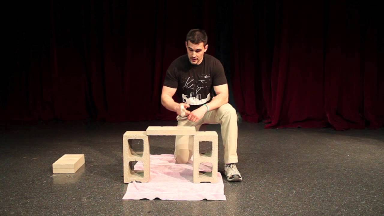 How Martial Artists Use Science and Technique For Brick Breaking ...