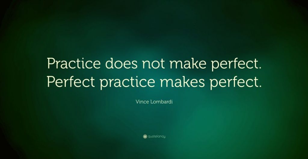 Perfect Practice Makes Perfect | USAdojo.com